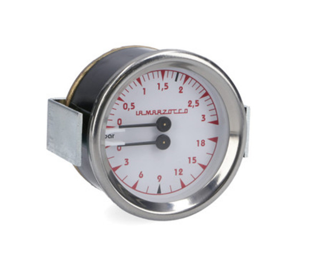 LA MARZOCCO Linea Classic DOUBLE SCALE PRESSURE GAUGE | Lee Coffee Machine